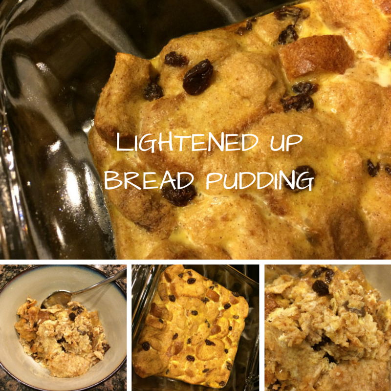 Lightened Up Bread Pudding | Vittles and Voyages